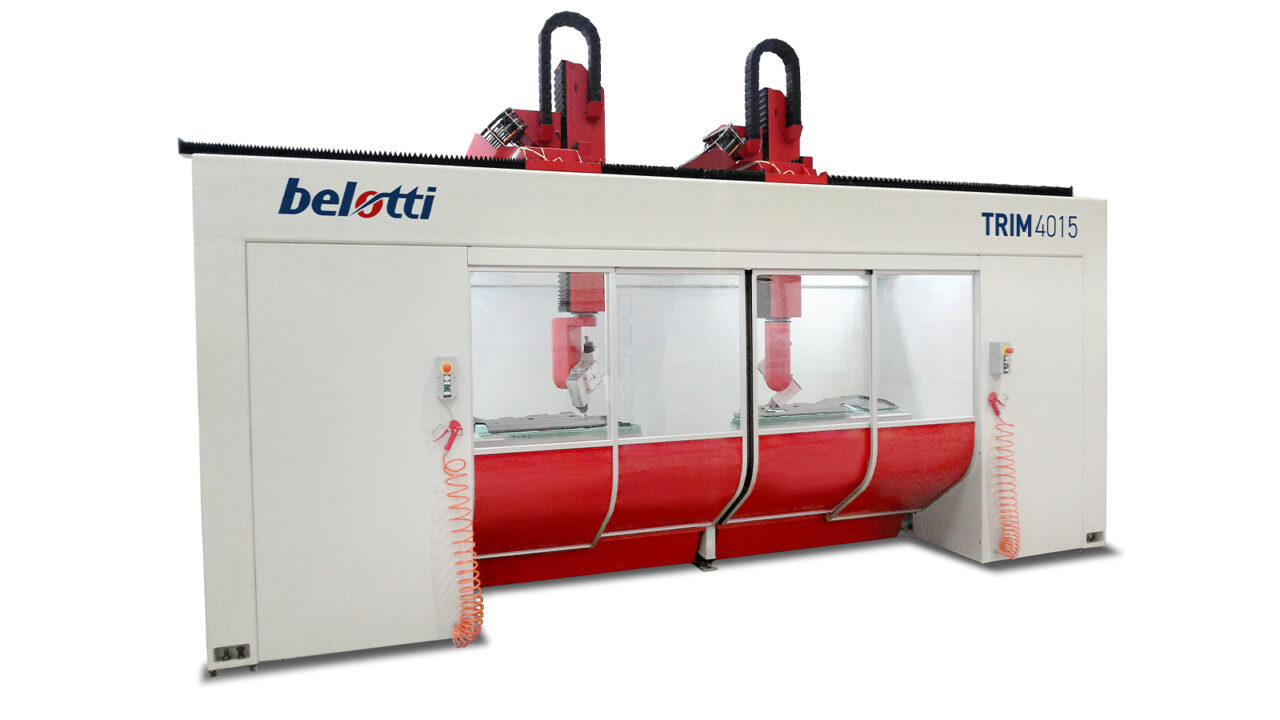 Centre d'usinage vertical CNC 5 axes - Série TRIM - BELOTTI